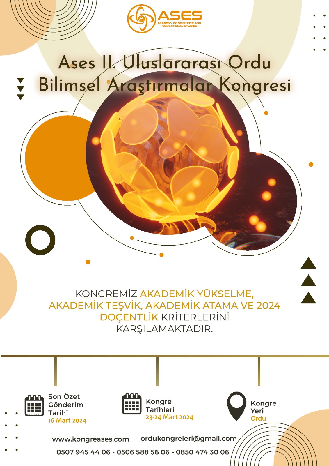 Ases Uluslararası Ordu Bilimsel Çalışmalar Kongresi – Ases Kongre ve ...