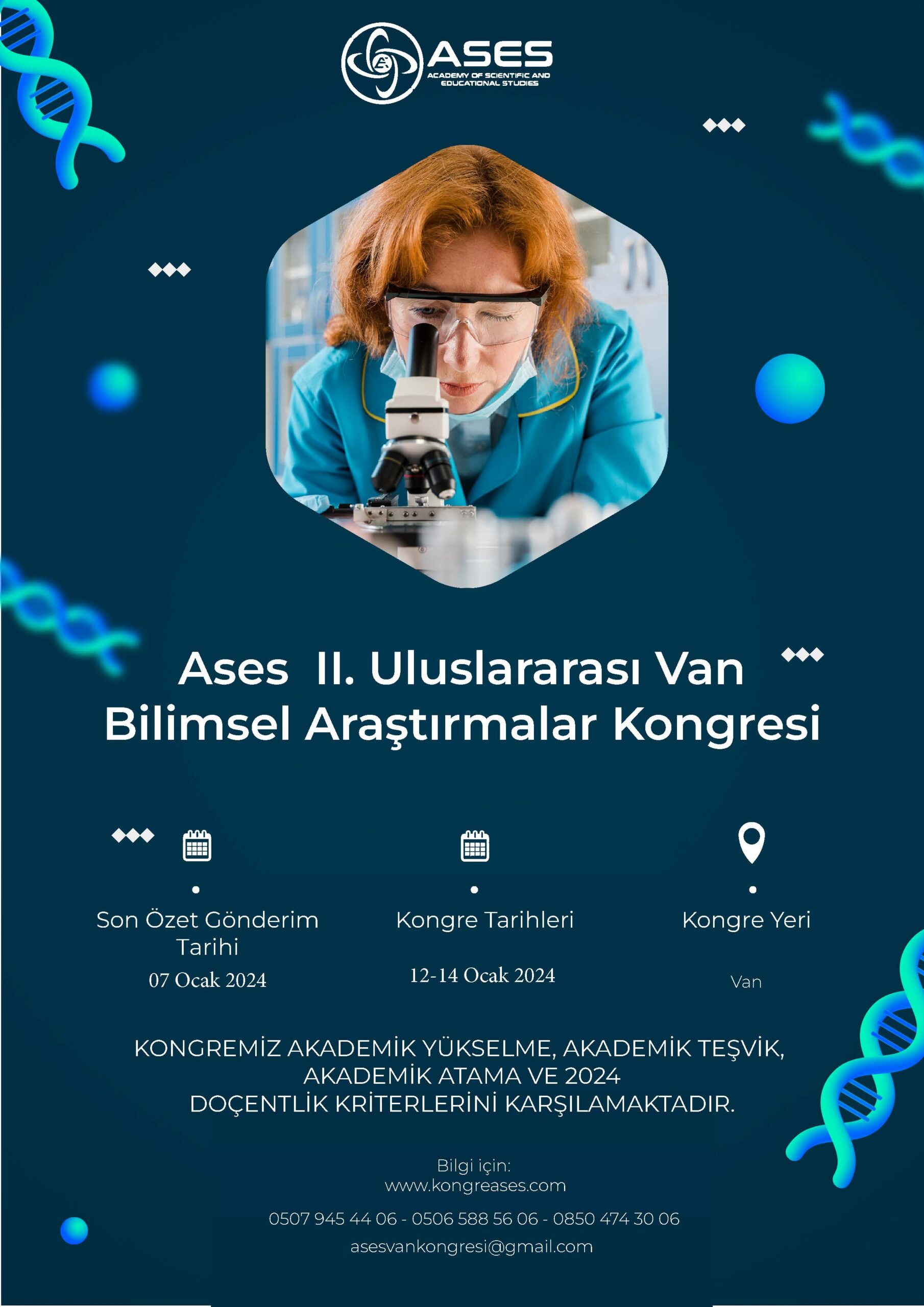 Ases Uluslararası Van Bilimsel Araştırmalar Kongresi – Ases Kongre ve ...